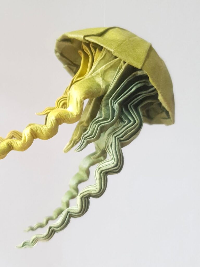 Origami Jellyfish - Kora Kami - Unique Origami and Hanging Mobiles